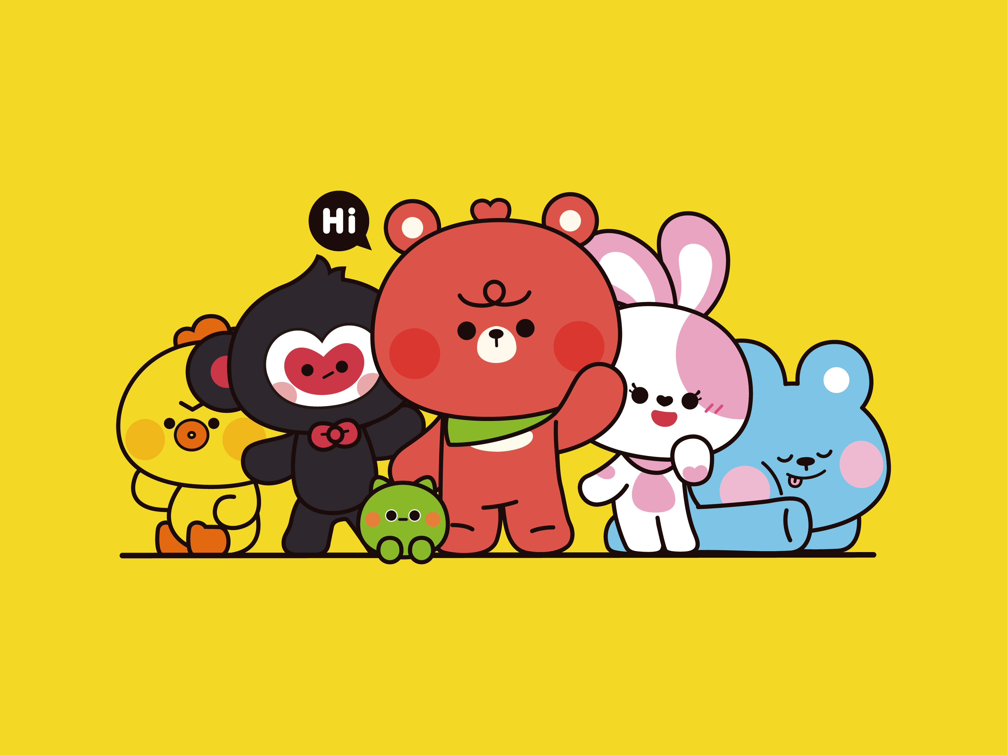 Sylva Friend 森林的朋友们-图库IP设计_日渐胖硕的葱葱-站酷ZCOOL