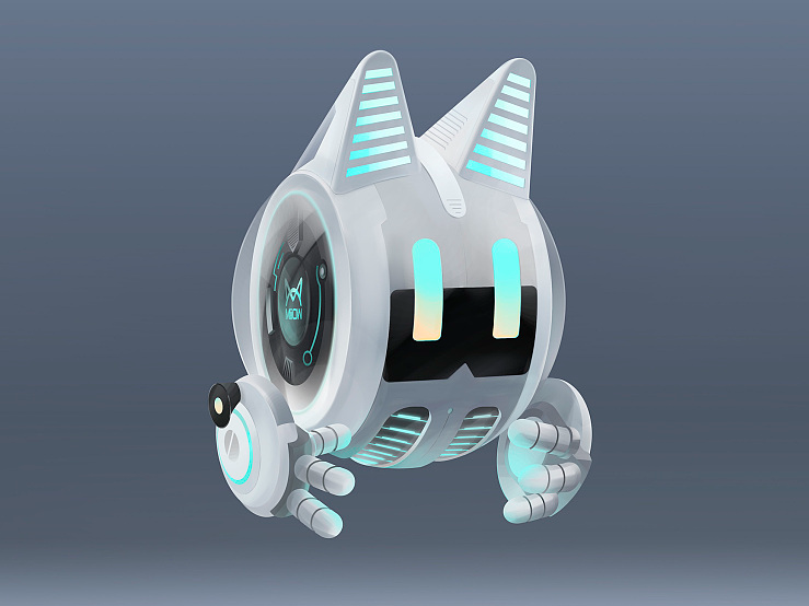 Miiow 机器人设定_余未知-站酷ZCOOL