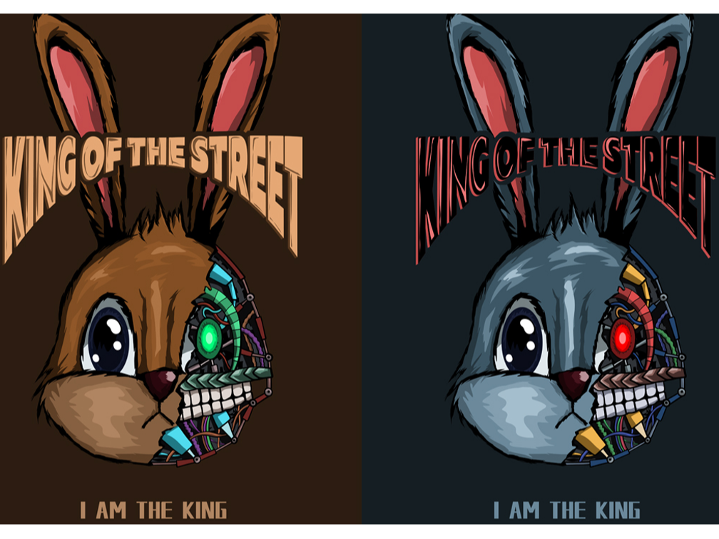 原创插画 机器兔子_pic2019-站酷ZCOOL