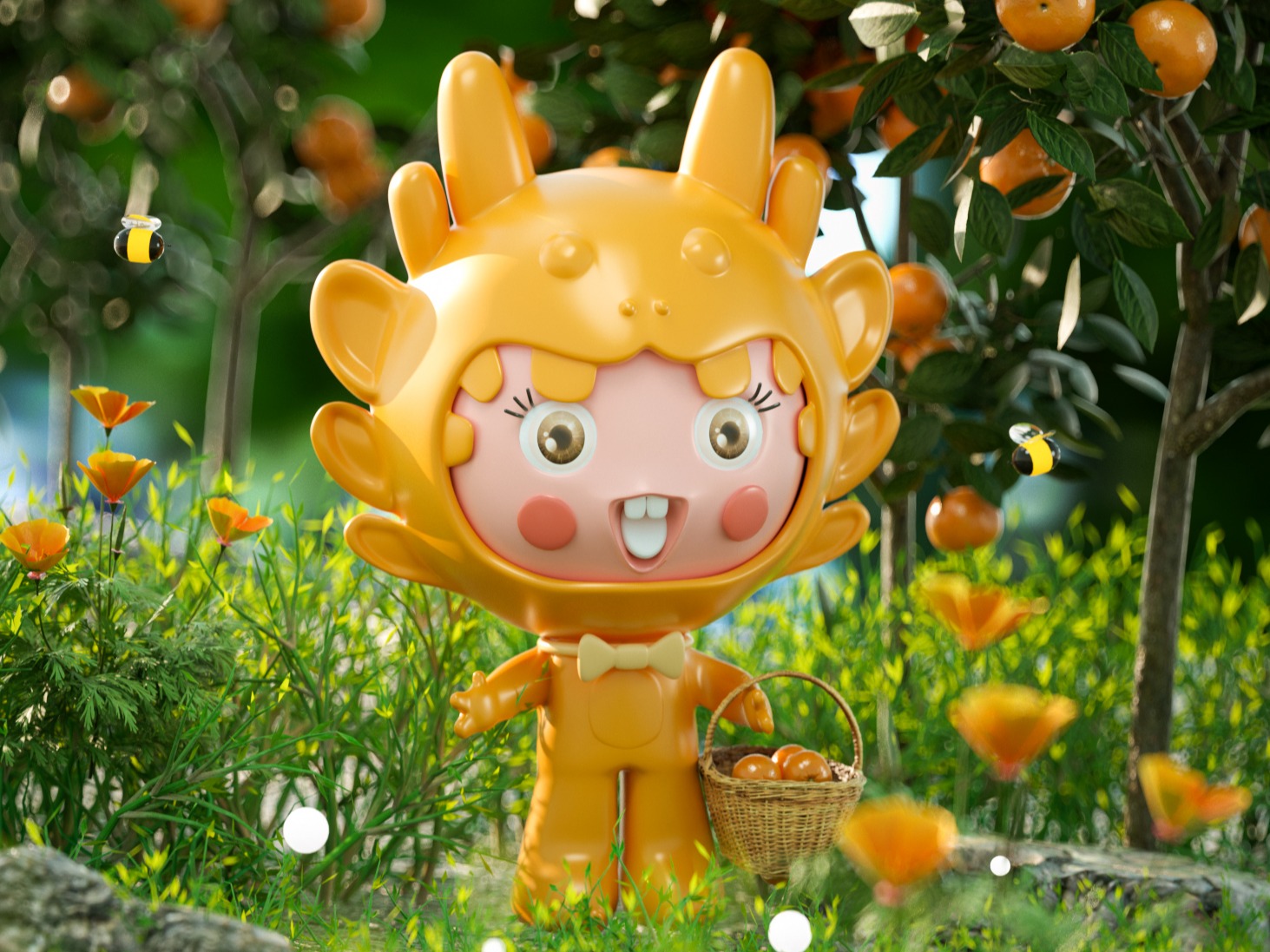 小龙人IP场景_初代神-站酷ZCOOL