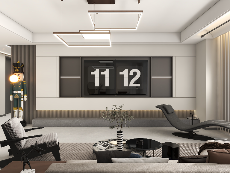 微山-京投御园180平大开间客厅做法-意式_Z50907846-站酷ZCOOL