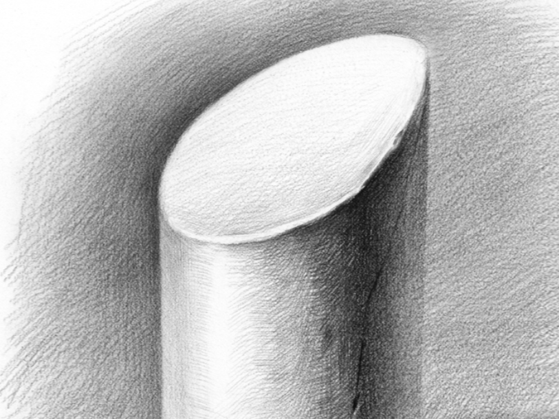 切面圆柱体绘画详细步骤_星亮绘画art-站酷ZCOOL