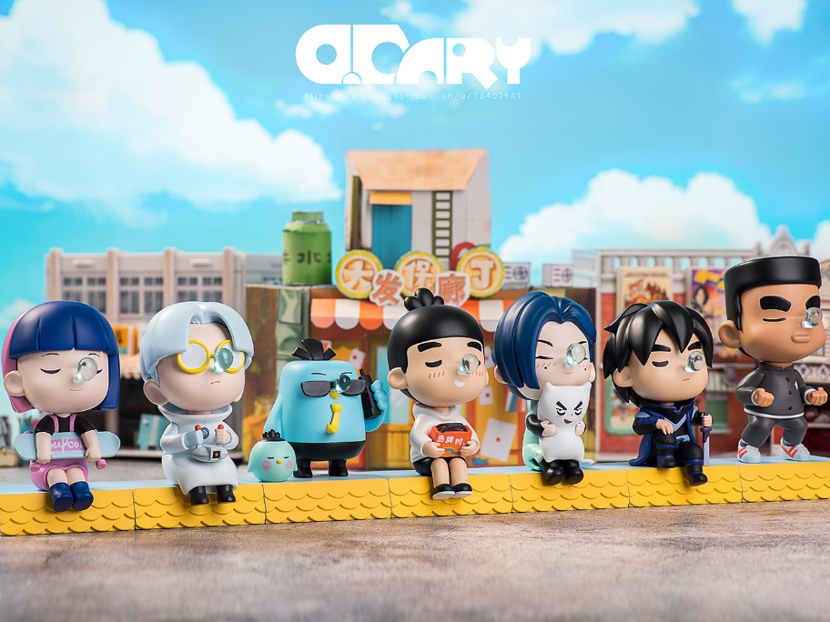 GOLDLOK刺客伍六七呼呼睡系列盲盒拍摄_Dgary摄影-站酷ZCOOL