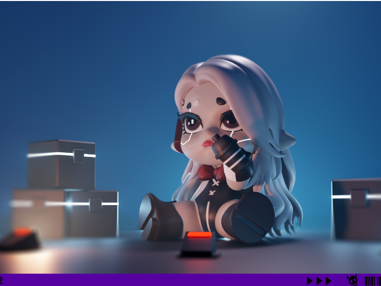 个人原创IP FC-LEAIA潮玩_派舟-站酷ZCOOL