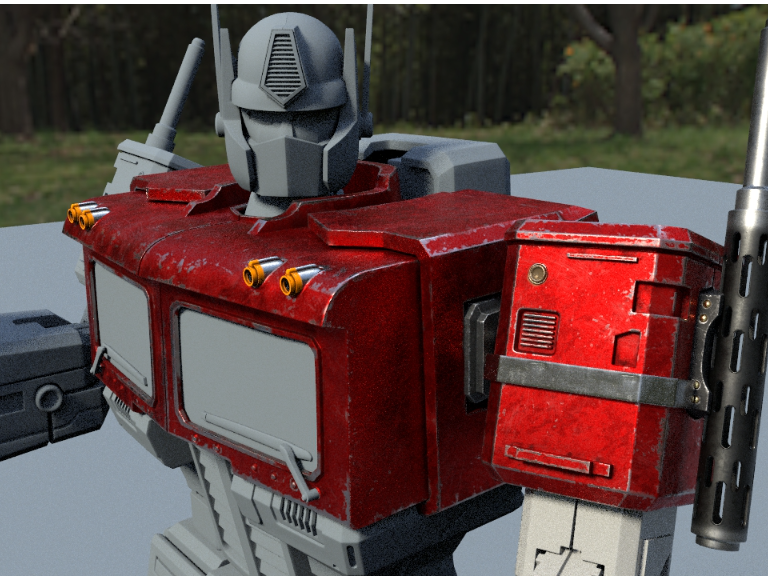 C4D 擎天柱 柯柏文 _Maya_CGer-站酷ZCOOL