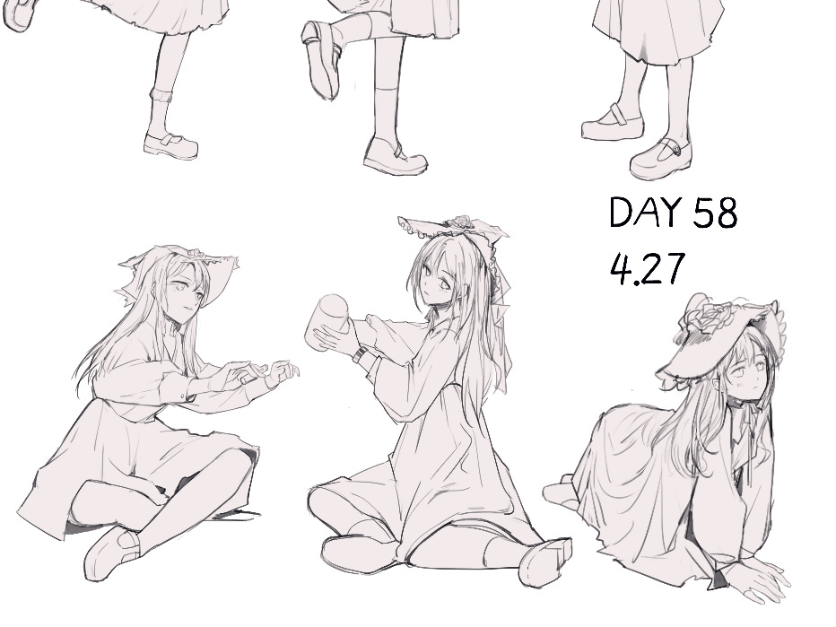 #速写60天挑战赛# day58@速写班长 _容琅-站酷ZCOOL