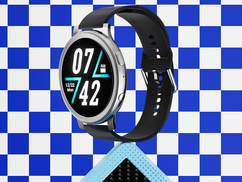 C4D-OC-3D动画渲染/手表动态_沙丨-站酷ZCOOL