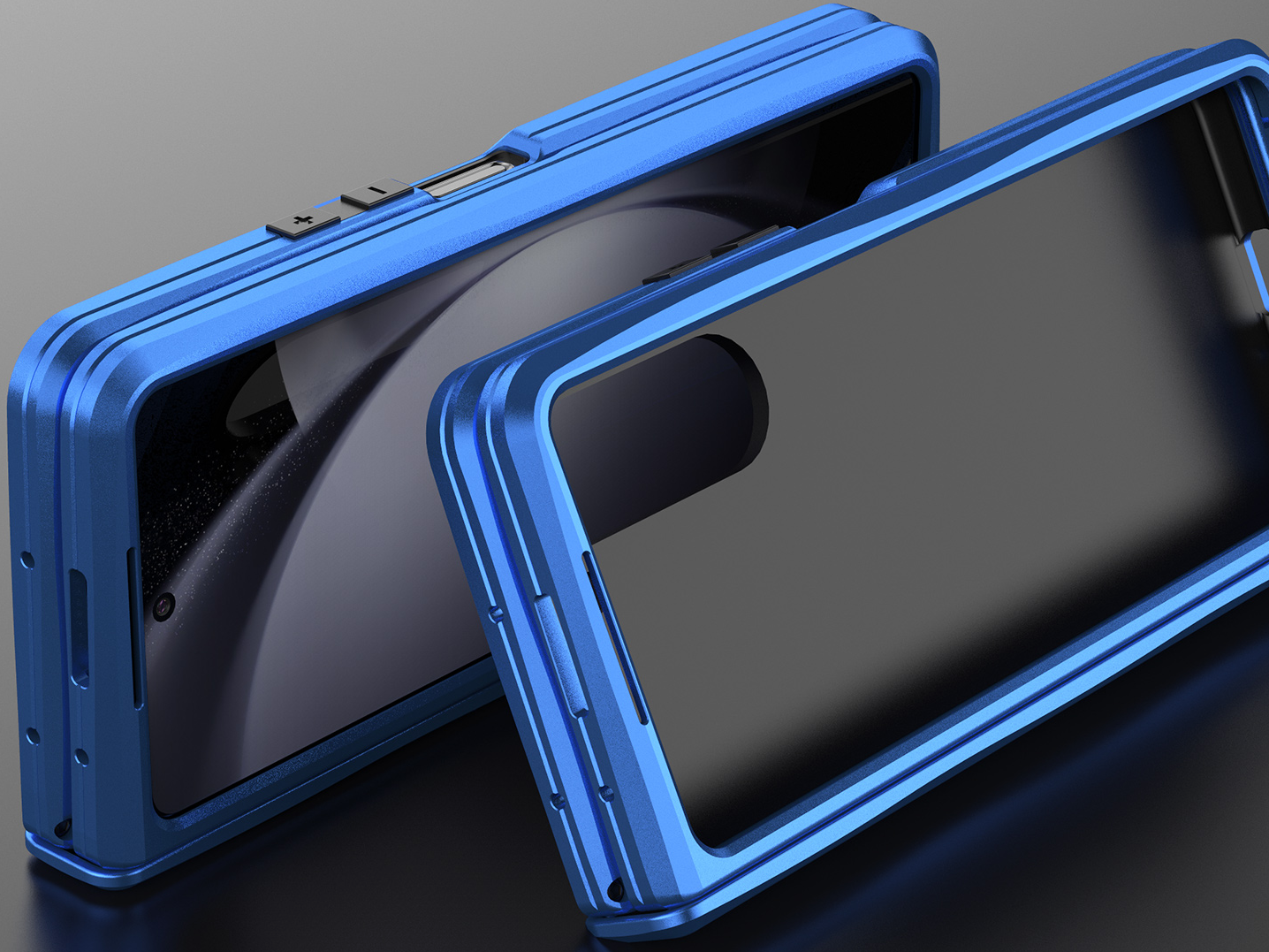 三星 Z Fold 5 金属折叠手机壳_会宁女子-站酷ZCOOL