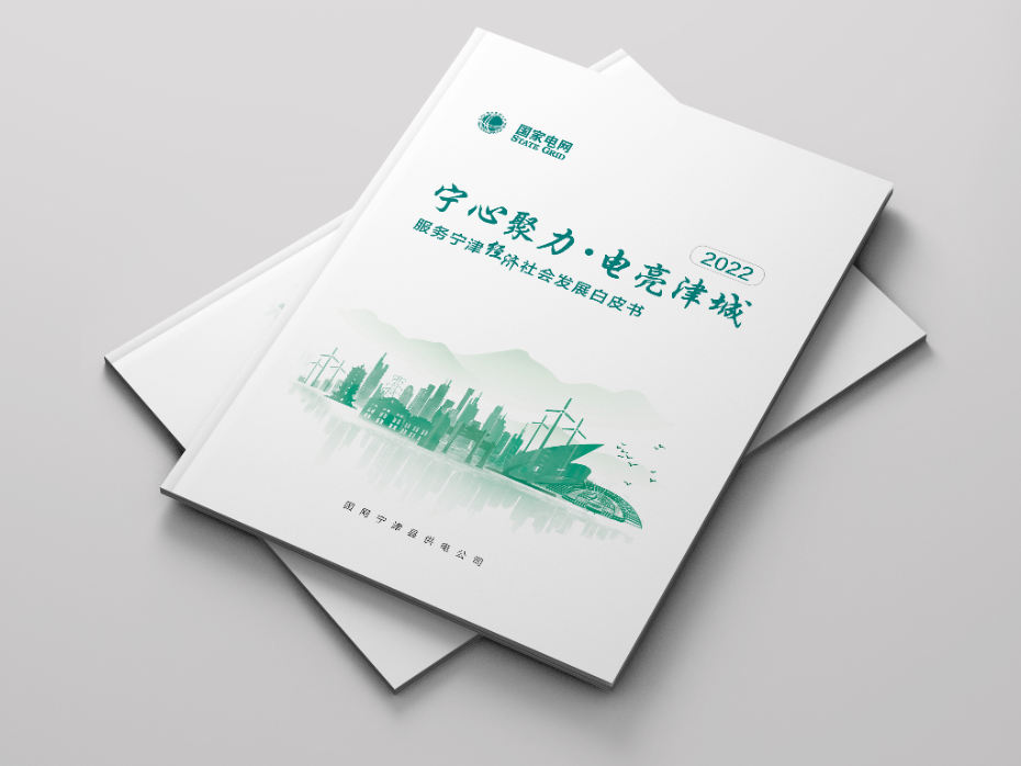 2022年宁津社会责任报告白皮书画册_克丽斯品牌设计-站酷ZCOOL