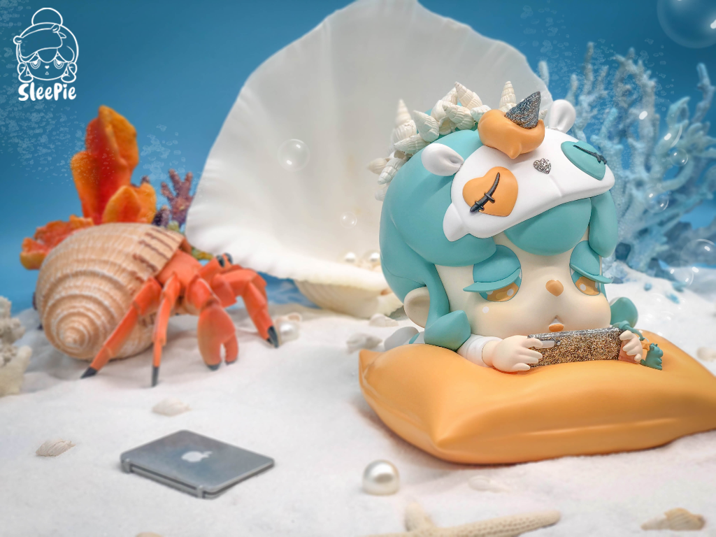 潮玩IP设计丨SLEEPIE眼罩妹BUBBLE-限量款大娃_森虹设计-站酷ZCOOL