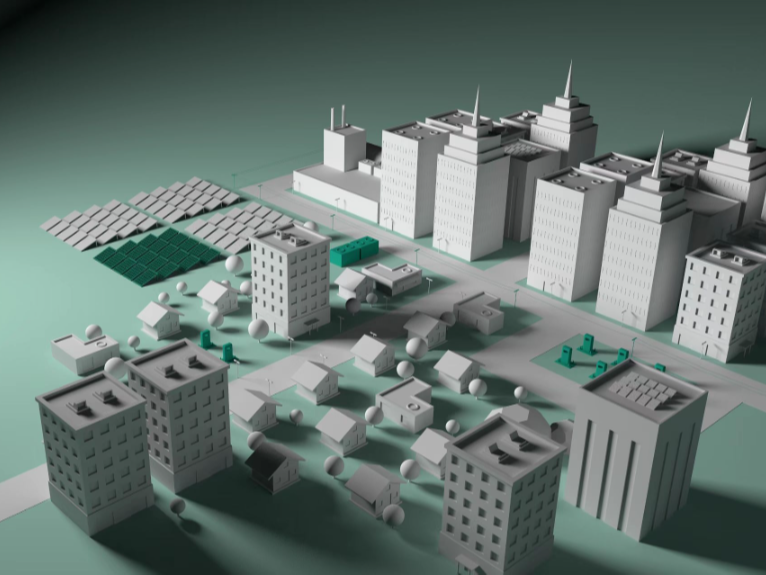 C4D城市场景搭建_BCDA-站酷ZCOOL