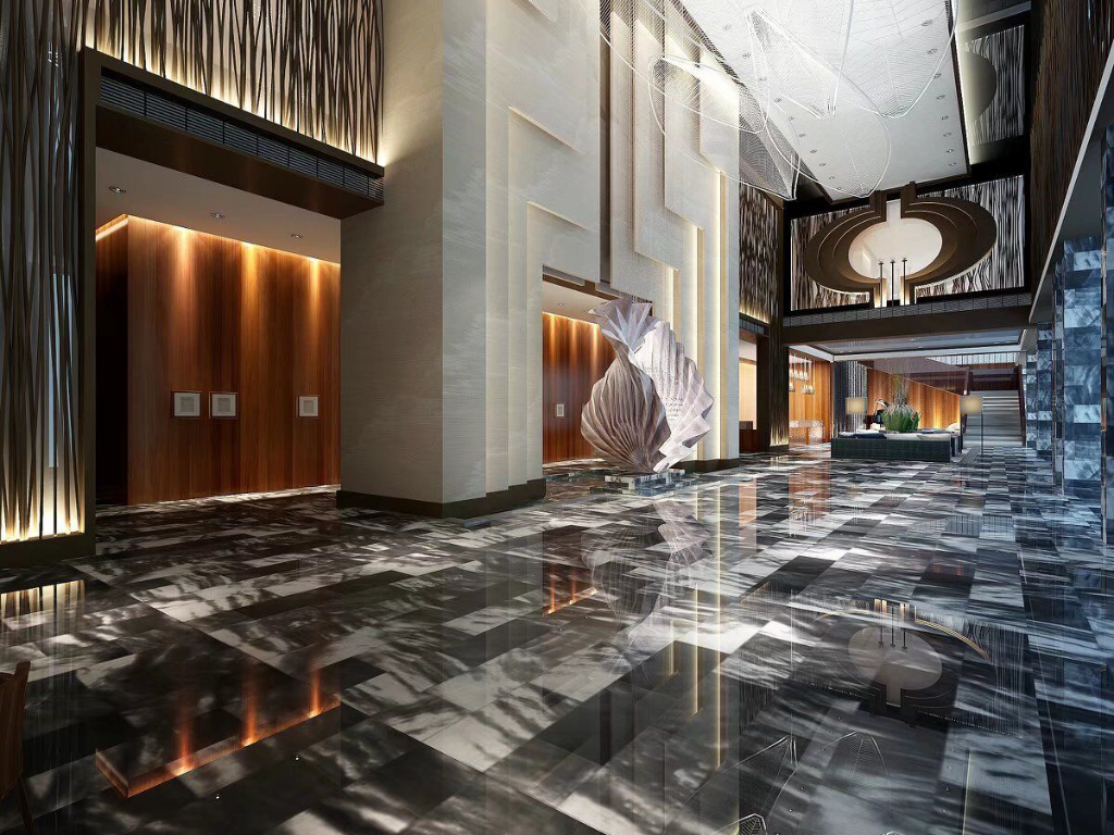 酒店大厅_Hy千墨-站酷ZCOOL