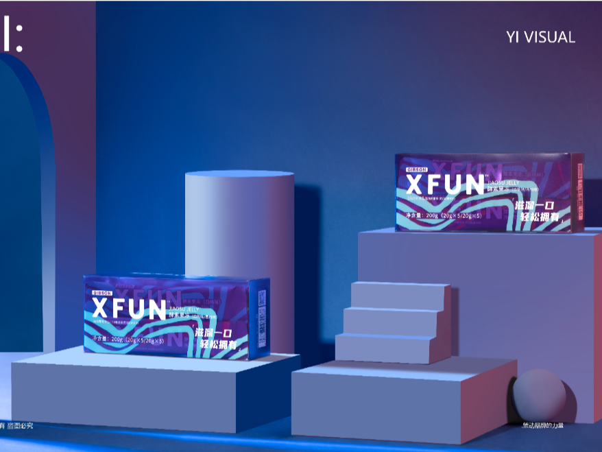 食品怎么拍 | XFUN酵素果冻_谢甄AMY-站酷ZCOOL