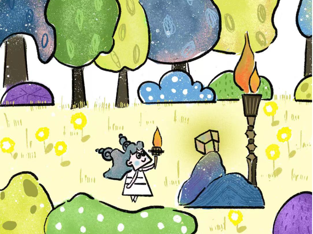 小沄是云精灵族的多巴胺守护者_清来QINGLAI-站酷ZCOOL