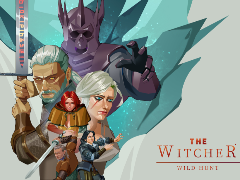 巫师三：狂猎_乡亲们快开门-站酷ZCOOL