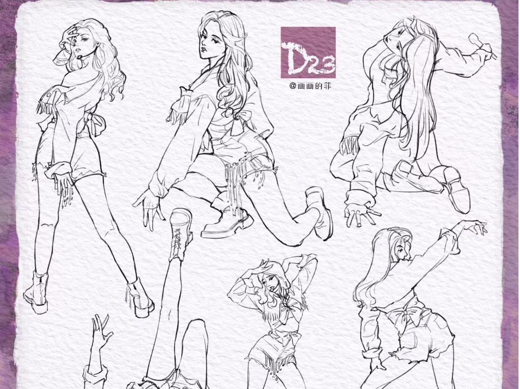 手绘速写打卡Day23_画画的菲-站酷ZCOOL