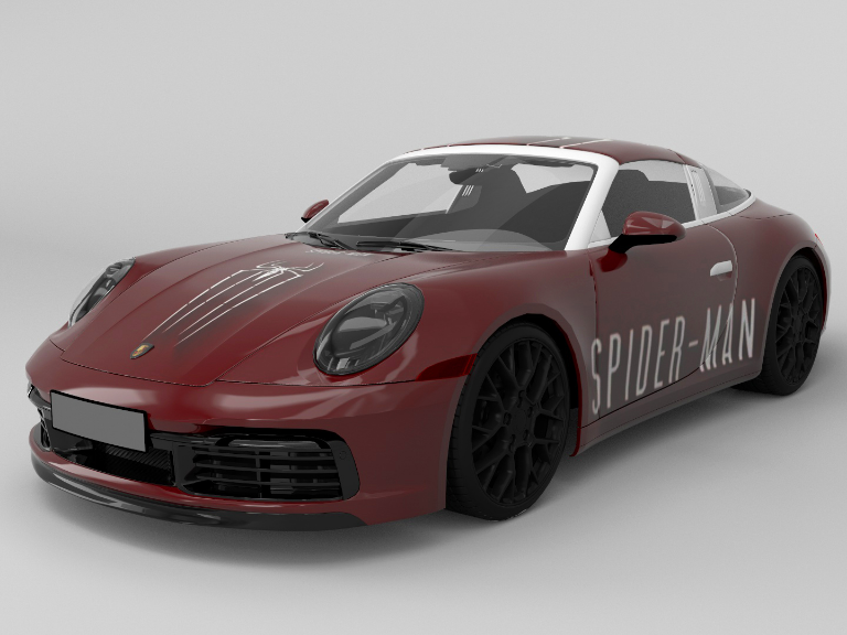 保时捷911—— 蜘蛛_MsChebg-站酷ZCOOL