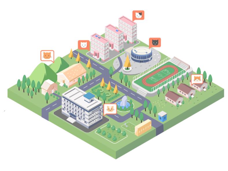 2.5d地图插画_大琰-站酷ZCOOL