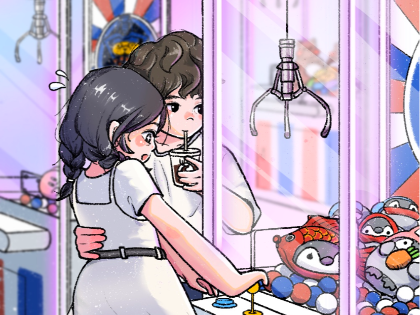 阿鱼日常｜夹娃娃_CAwolf阿鱼-站酷ZCOOL