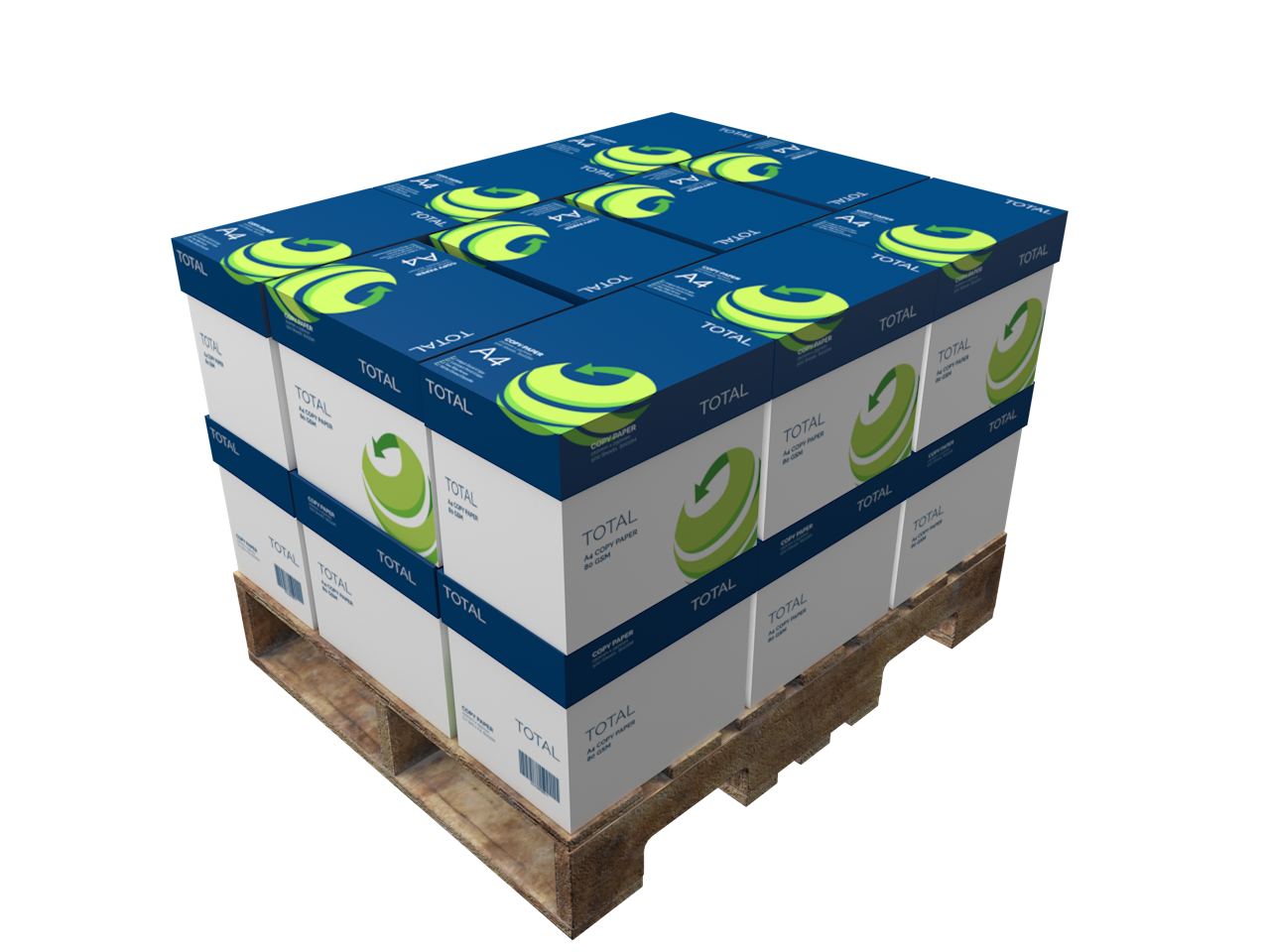 TOTAL 包装纸设计+3D效果图_MonsieurSiu-站酷ZCOOL