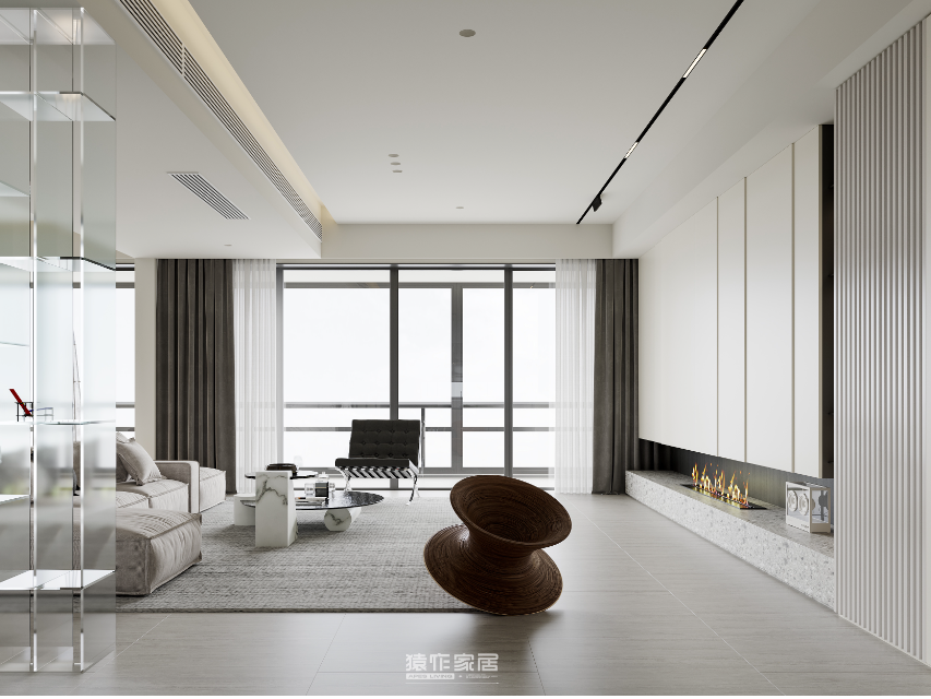 猿厂焕装 | 珠江 颐德公馆_屿合传世空间设计-站酷ZCOOL