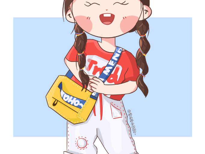 插画60天打卡挑战-Day5_圆咕隆咚团团子-站酷ZCOOL