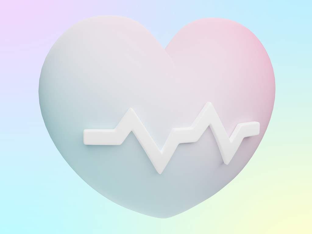 立体图标-心跳_小Liu吖-站酷ZCOOL