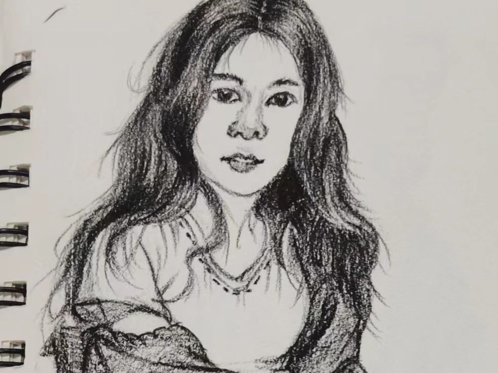 30天速写打卡09_慢慢兮-站酷ZCOOL