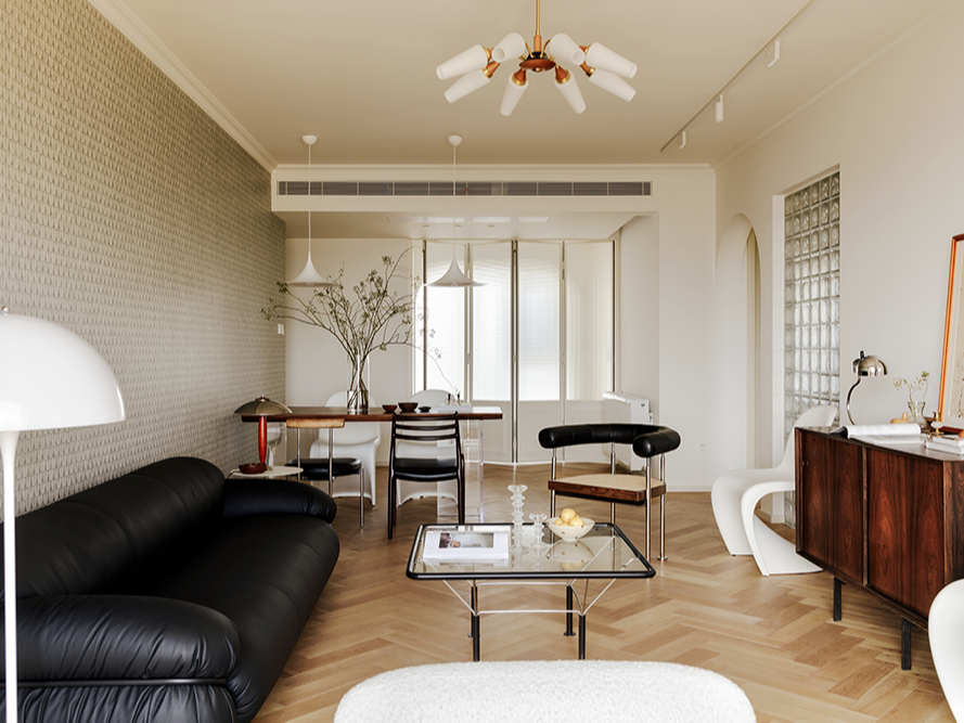 奶油中古风：充满艺术感的家_峰光无限装饰-站酷ZCOOL