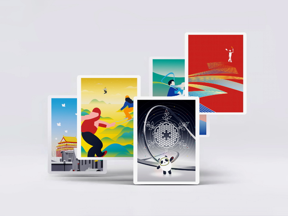 北京2022 - 绚烂冬日_野生黄白猫-站酷ZCOOL