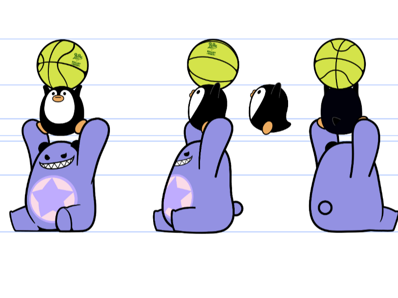 PUPU x 熊霸弹弹熊 联名大娃「举高高」_熊霸弹弹熊-站酷ZCOOL