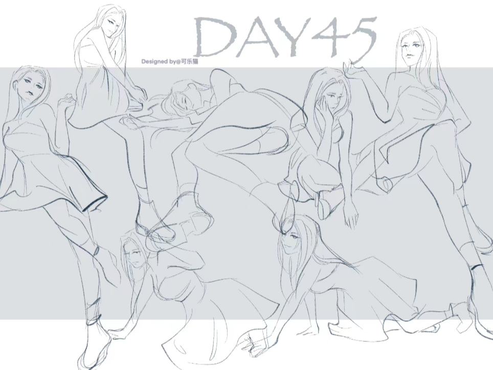 #速写60天挑战赛#day45@速写班长_可乐猫1122-站酷ZCOOL