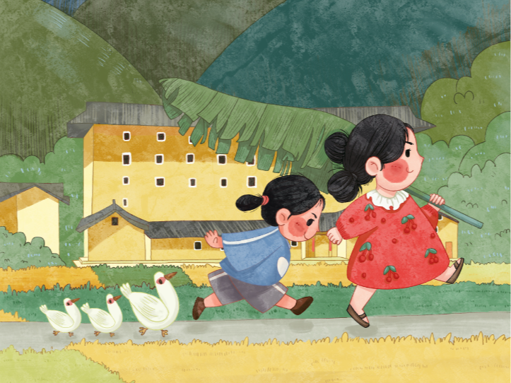 在土楼-人间四月_蟹黄棒-站酷ZCOOL