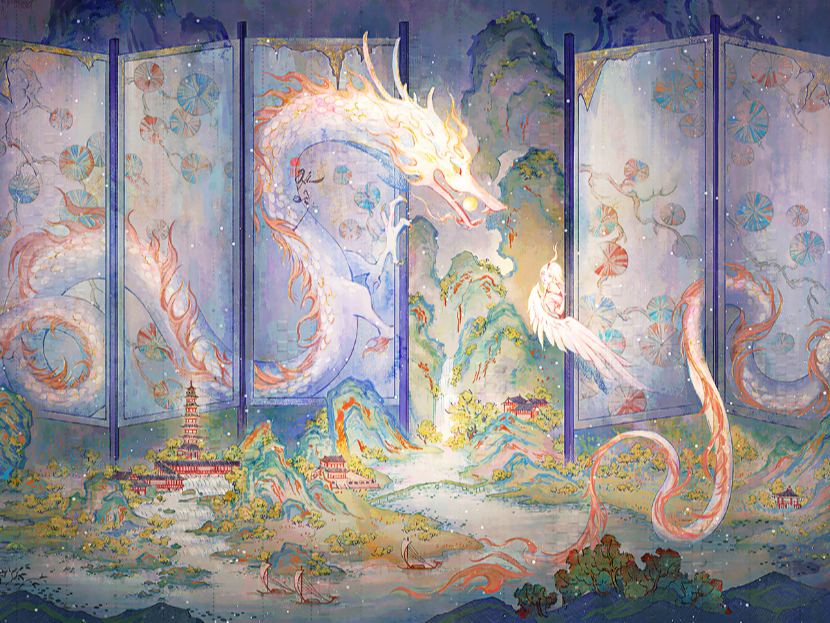 秘境·龙戍_既明JM-站酷ZCOOL