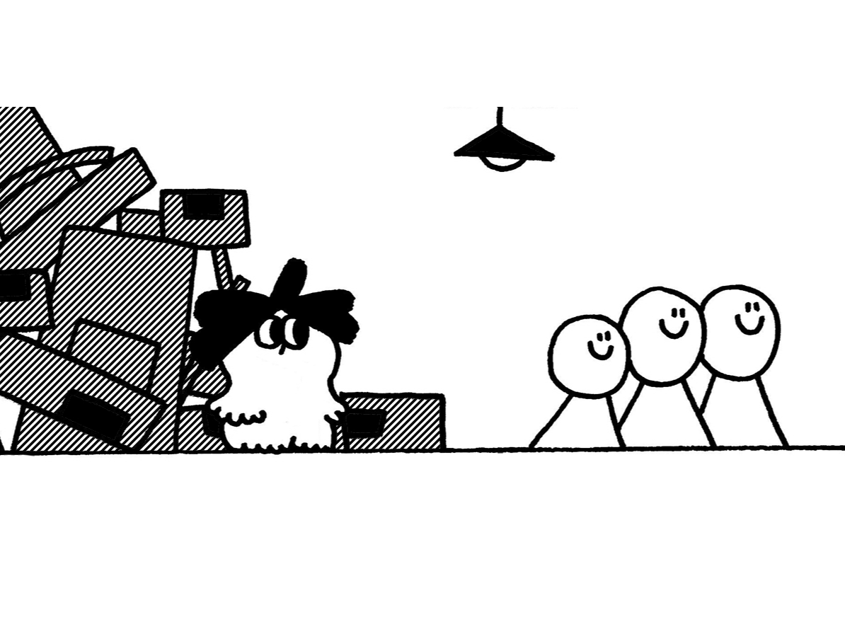 【PLAZA】小刺球小广场：“跟着领导走”_Spiky小刺球-站酷ZCOOL