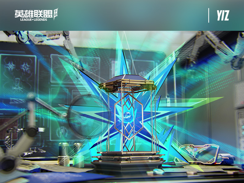 英雄联盟手游 · 神奇先驱 杰斯CG_一只YIZ-站酷ZCOOL