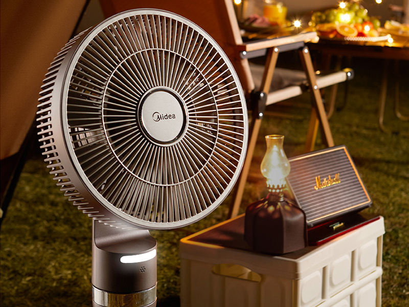 美的户外风扇电商视觉【3C系列】_DXC阿祖-站酷ZCOOL