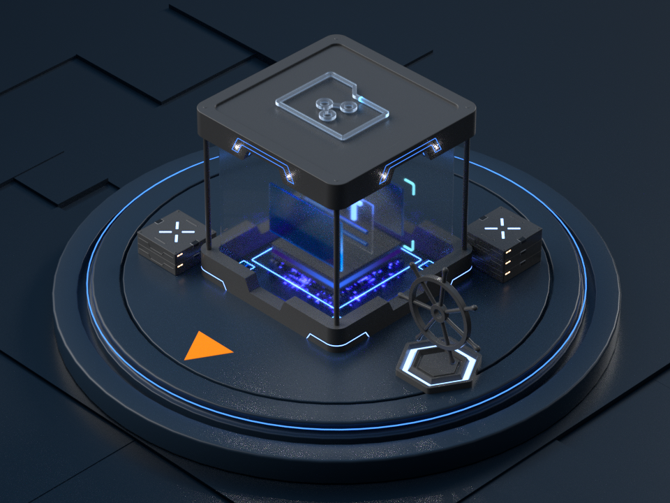 C4D科技风Icon静态动态练习_Aofengbao-站酷ZCOOL