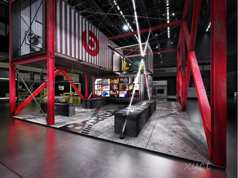 BEATS X BOOTH概念_予初呀0100-站酷ZCOOL