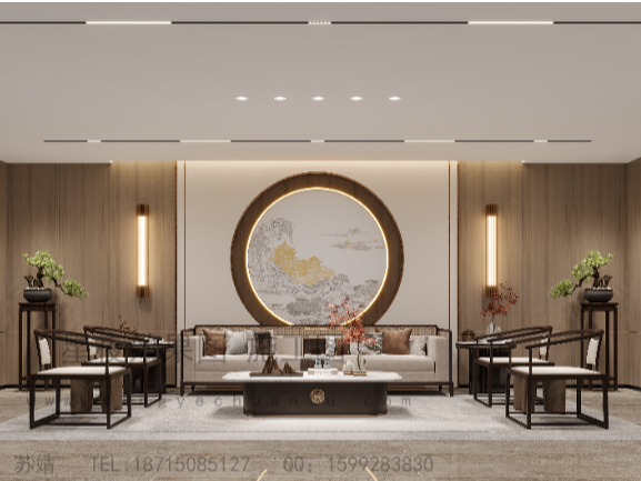 星夜传图 | 工装案例-茶楼_苏子叶susu-站酷ZCOOL