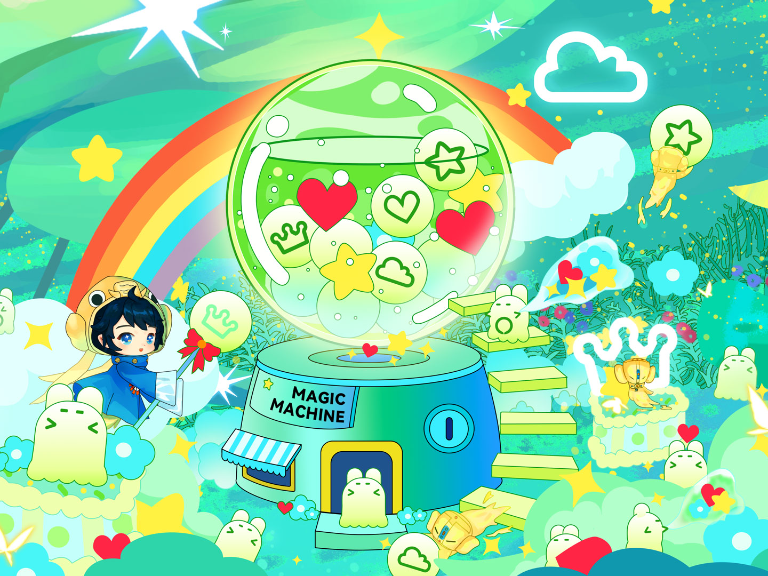 【原创IP设计】Q版—— 快乐魔法扭蛋_JMEN-站酷ZCOOL