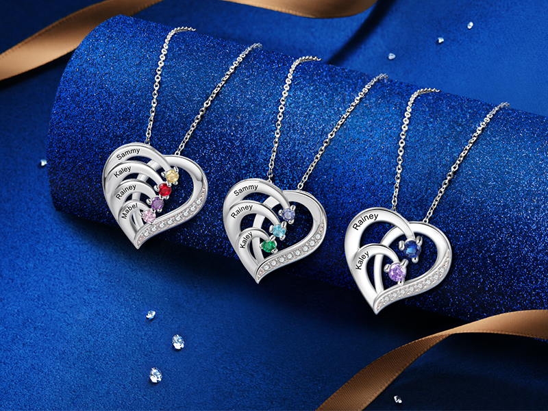 爱心项链视频、主图A+_WGM蜗牛-站酷ZCOOL