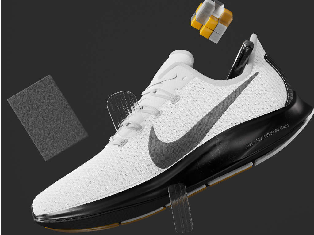 Shoe：NIKE_愚蠢的狐狸X-站酷ZCOOL