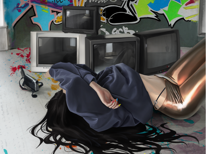 涂鸦喷漆_墨rowwind-站酷ZCOOL