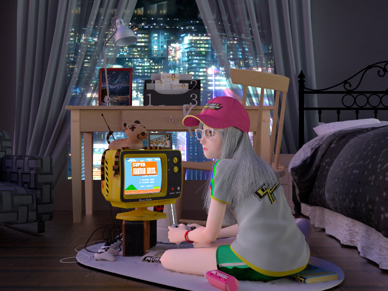 C4D动态屏保_伟伟伟先生-站酷ZCOOL