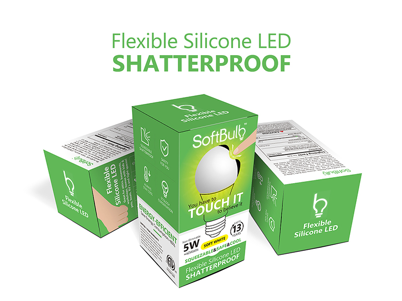 LED硅胶灯泡彩盒纸盒包装设计_多缤设计-站酷ZCOOL