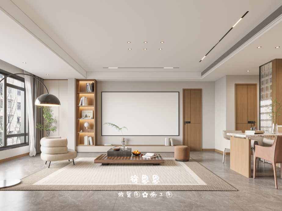 现代风格，用简单的线条勾勒具有灵性的空间 _北玄徐恩恩-站酷ZCOOL