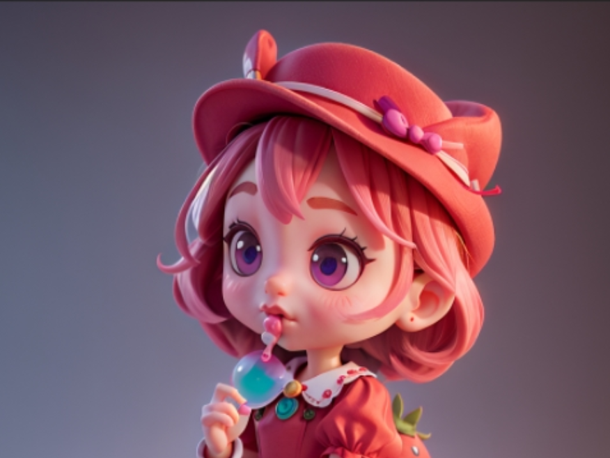 可爱娃娃_monparty-站酷ZCOOL