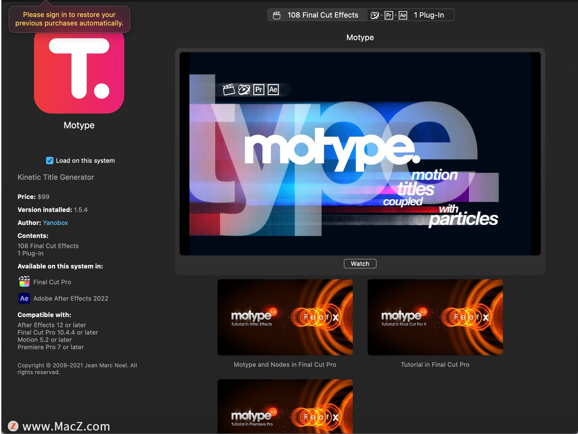 FCPX插件:Yanobox Motype(43种动画发生器)_醉舞千年杯莫停-站酷ZCOOL