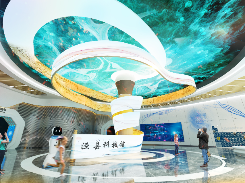 泾县科技馆序厅丨U·DS_上下空间营造-站酷ZCOOL